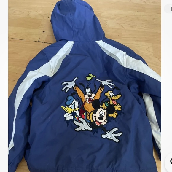Disney | Jackets & Coats | Vintage Disneyland Resort Kids Jacket Xs 5 ...